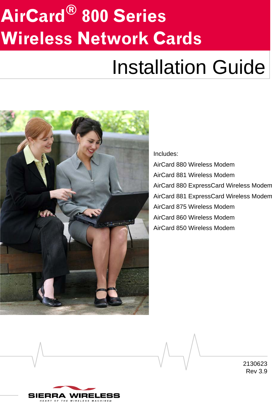 Sierra Wireless AC880E ExpressCard Wireless Modem User Manual 2130623 ...