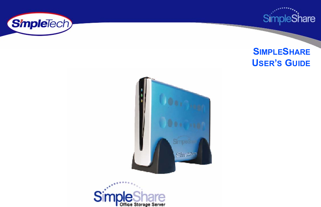 SimpleTech SimpleShare 2002r1 User Manual To The F8673344 9d66 434c ...