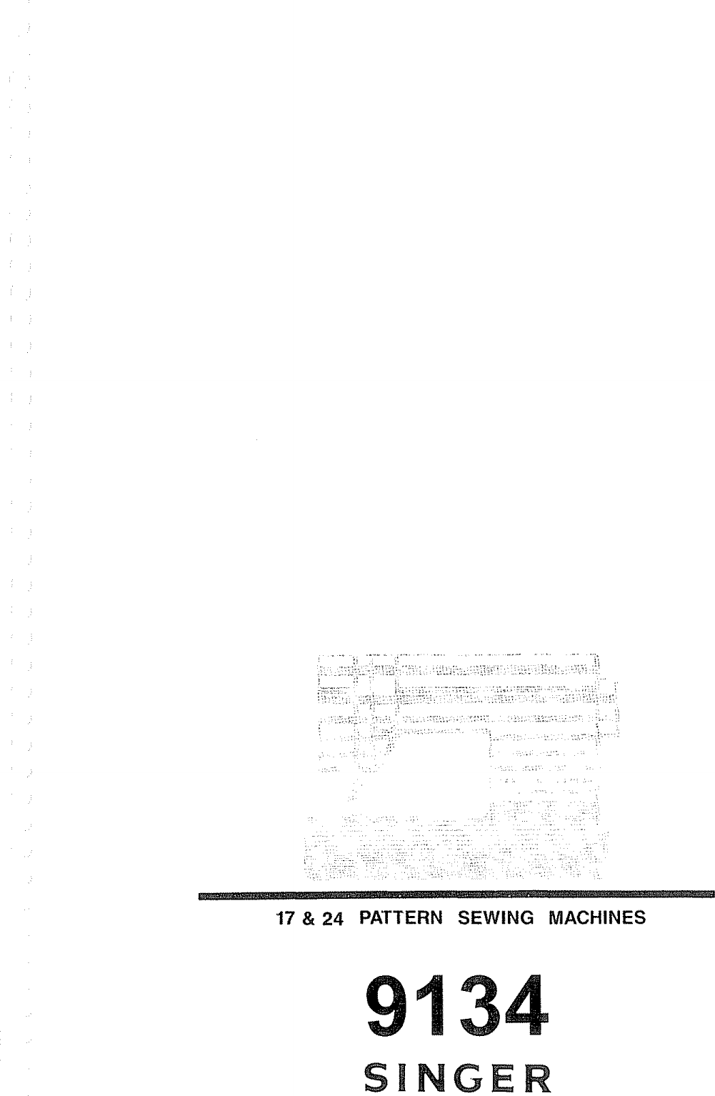 Singer 9134 User Manual MECHANICAL SEWING MACHINE Manuals And Guides ...