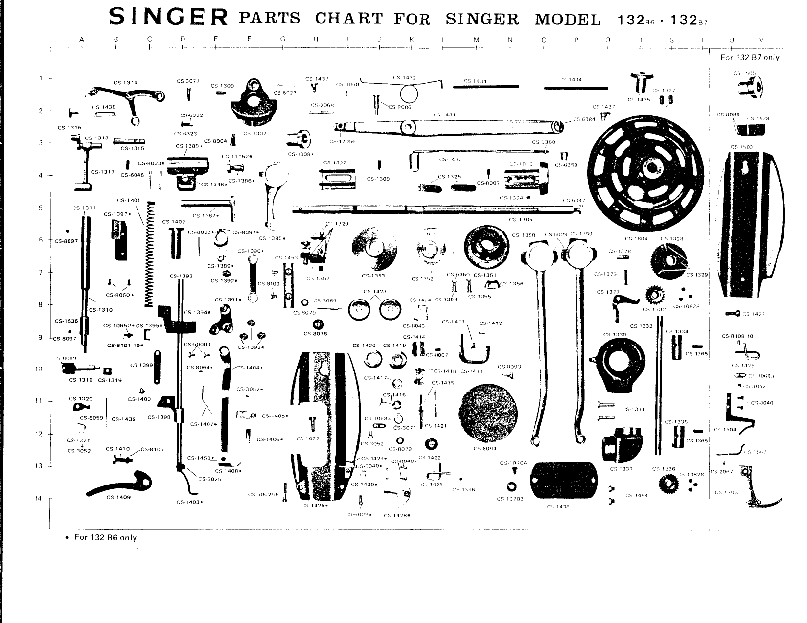 Singer 132B6 Users Manual