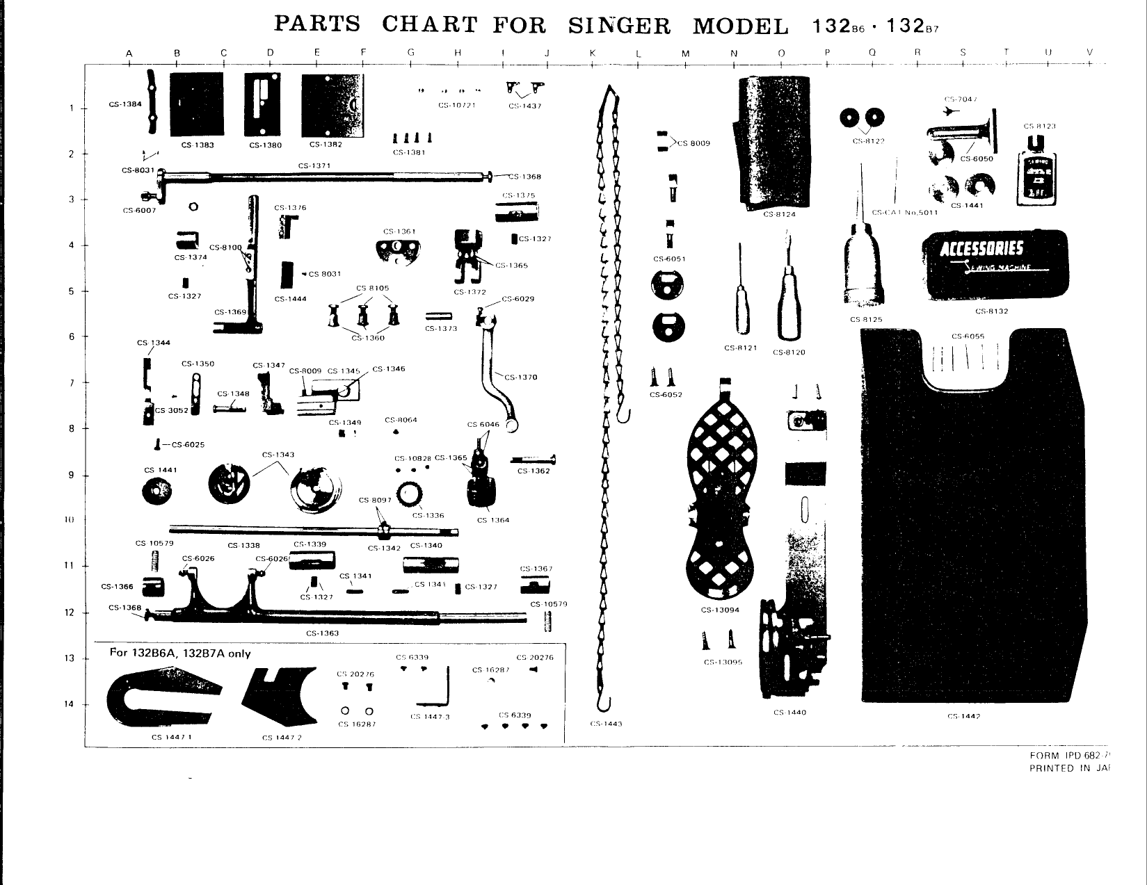Singer 132B6 Users Manual