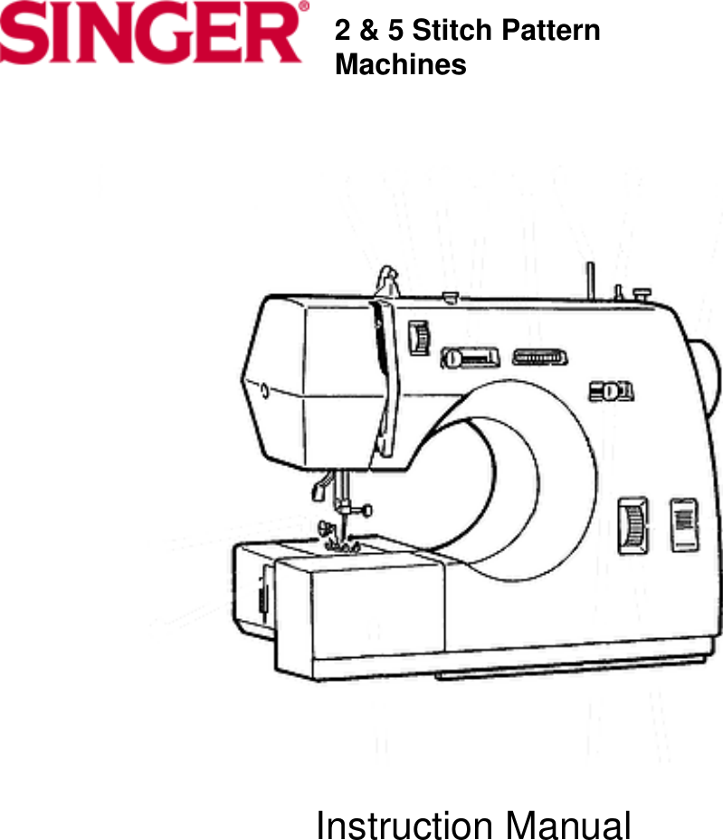 Singer 30215 Instruction Manual ManualsLib Makes It Easy To Find ...