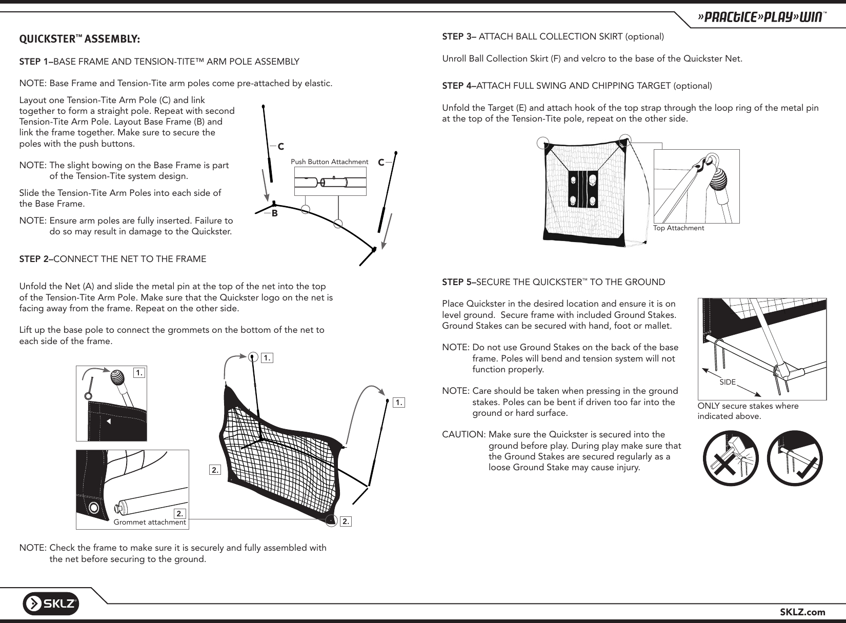Quickster Net 8x8 Instr