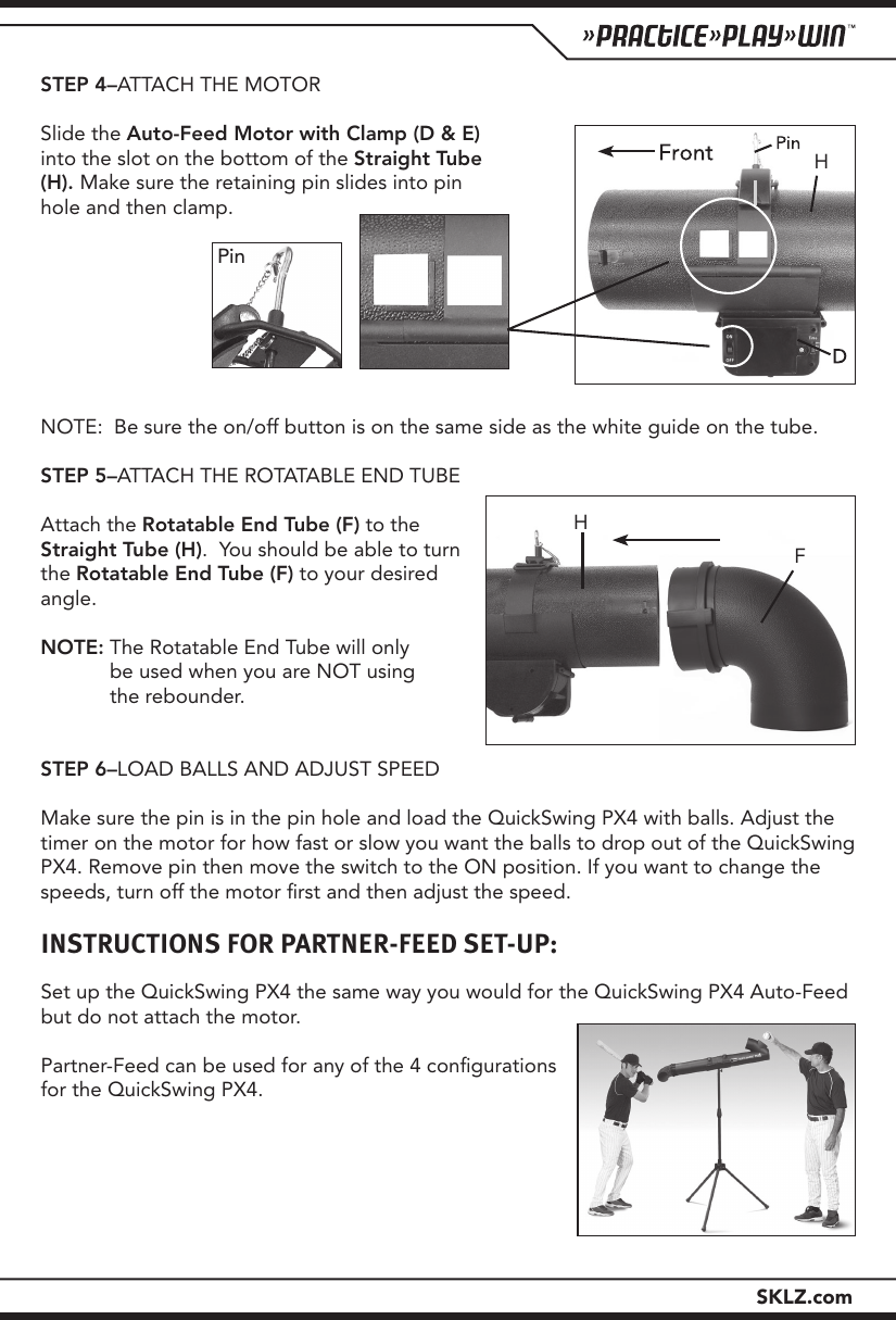 Quick Swing PX4 Instruction V2