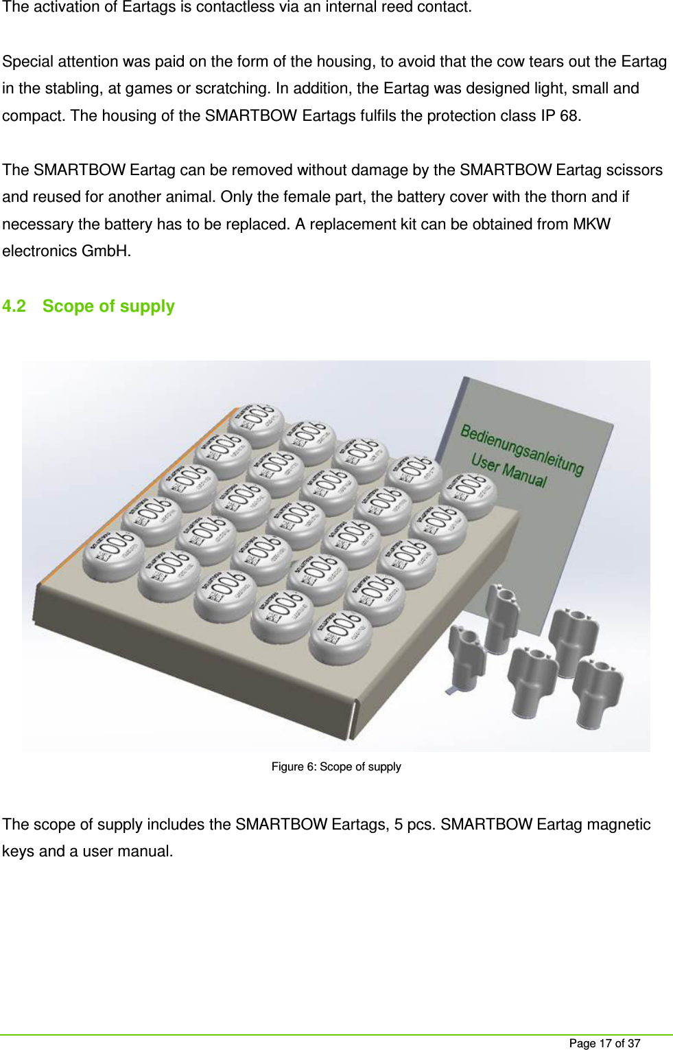 Smartbow E093 Eartag for animals User Manual