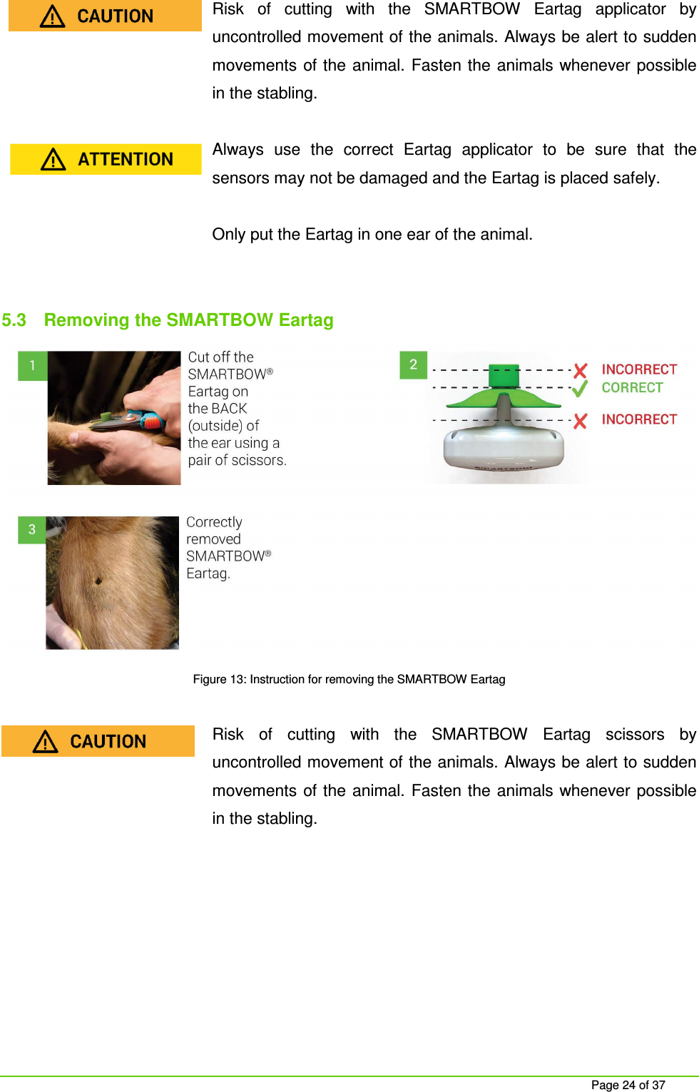 Smartbow E093 Eartag for animals User Manual