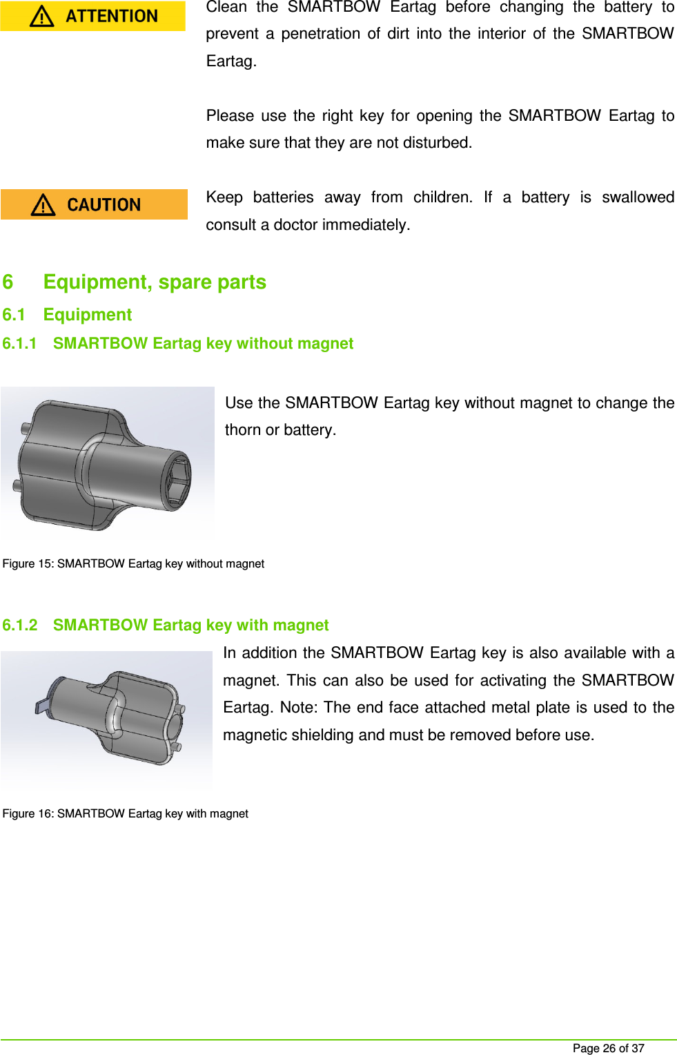 Smartbow E093 Eartag for animals User Manual