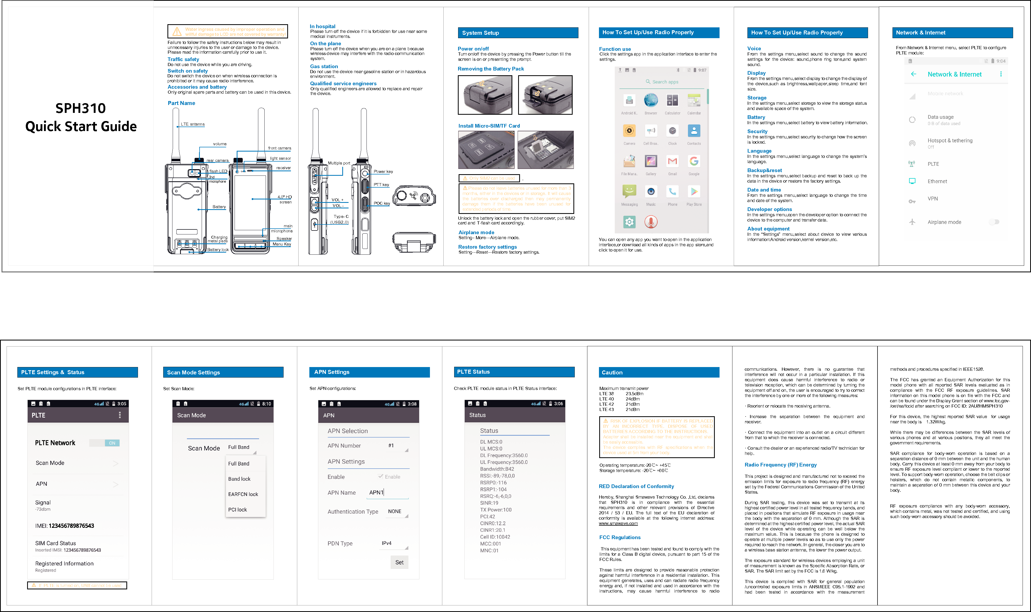 Smawave Technology SPH310 Rugged Industrial Tablet User Manual SPH310 ...
