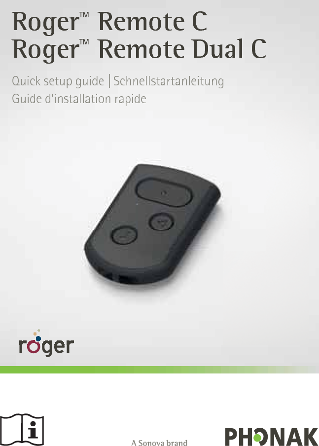 Sonova USA ACC04 Remote Control for Wireless bodyworn transmitter to ...