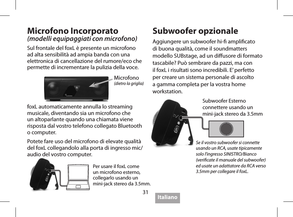 Soundmatters FOXL V2 BLUETOOTH User Manual