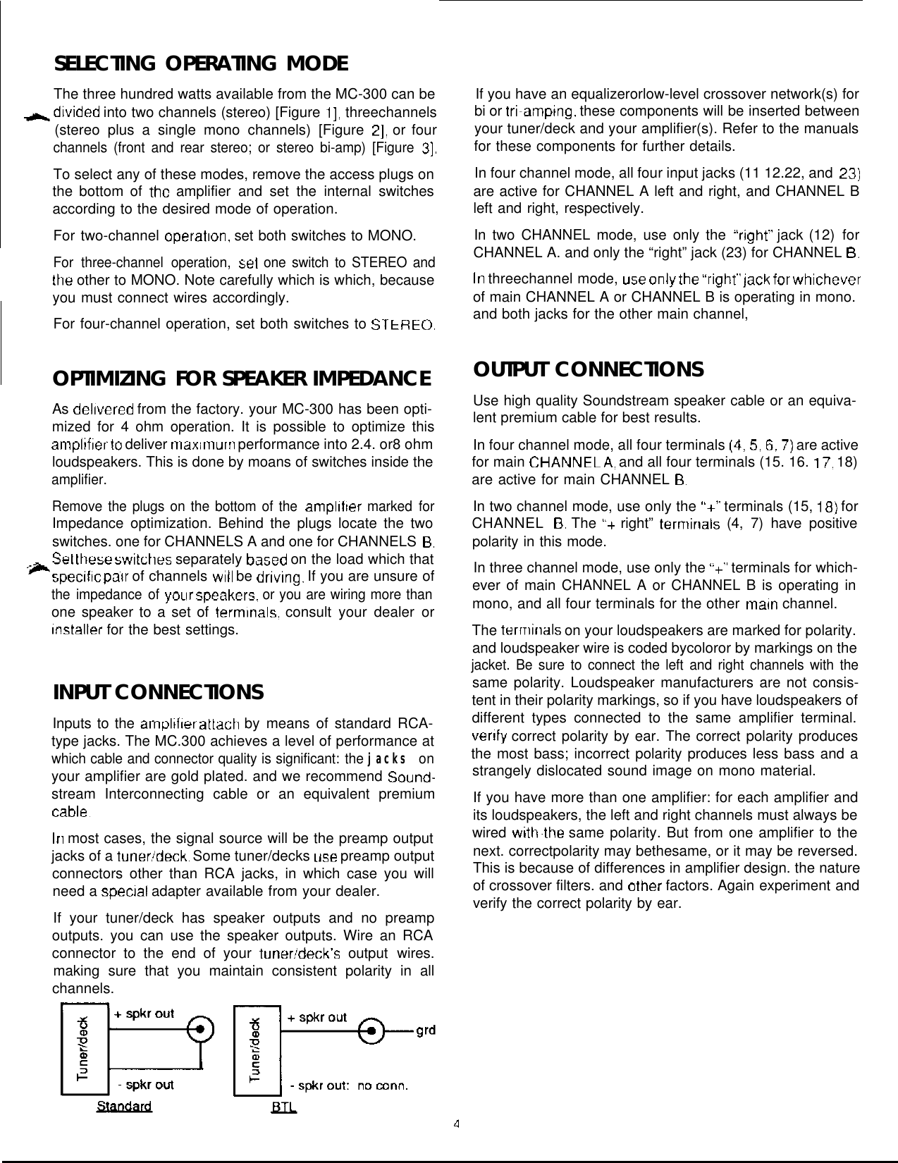 Soundstream Technologies Mc 300 Users Manual
