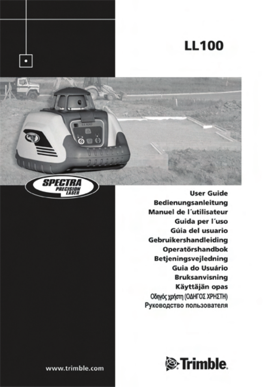 Spectra Ll100 2 Users Manual