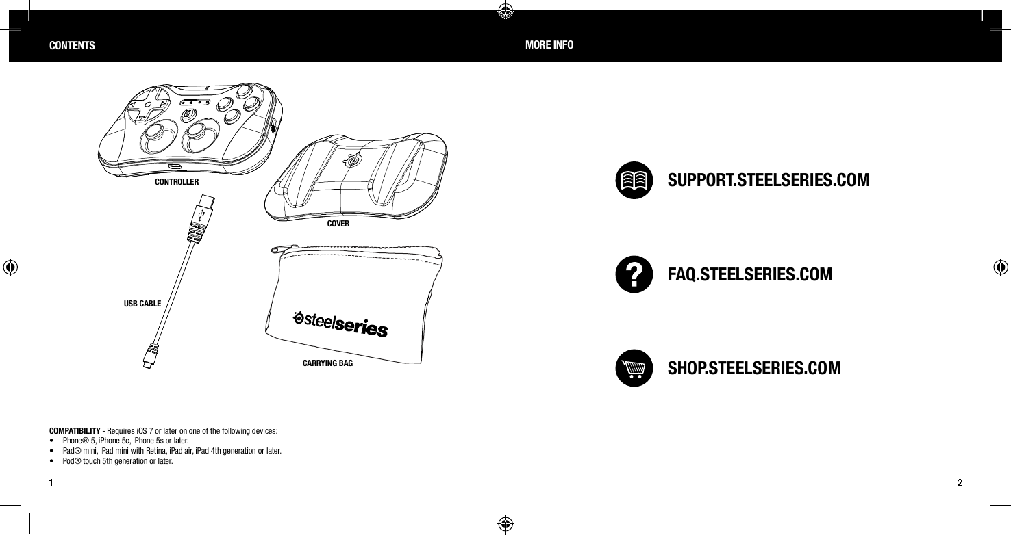 SteelSeries ApS 69016 SteelSeries Stratus Wireless Gaming Controller ...