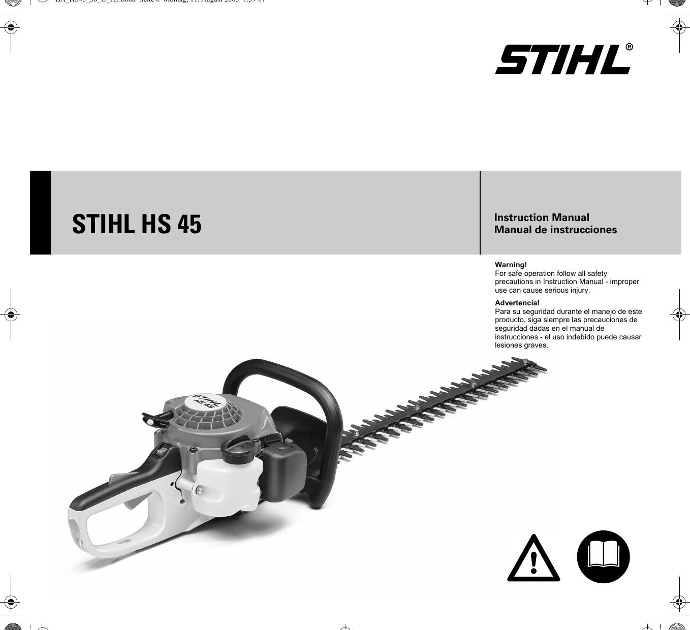 Stihl Hs45 Manual HS 45