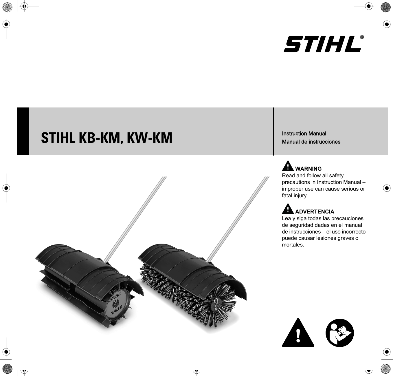 Stihl Kb Km Kw Kombisystem Attachment Instruction Manual