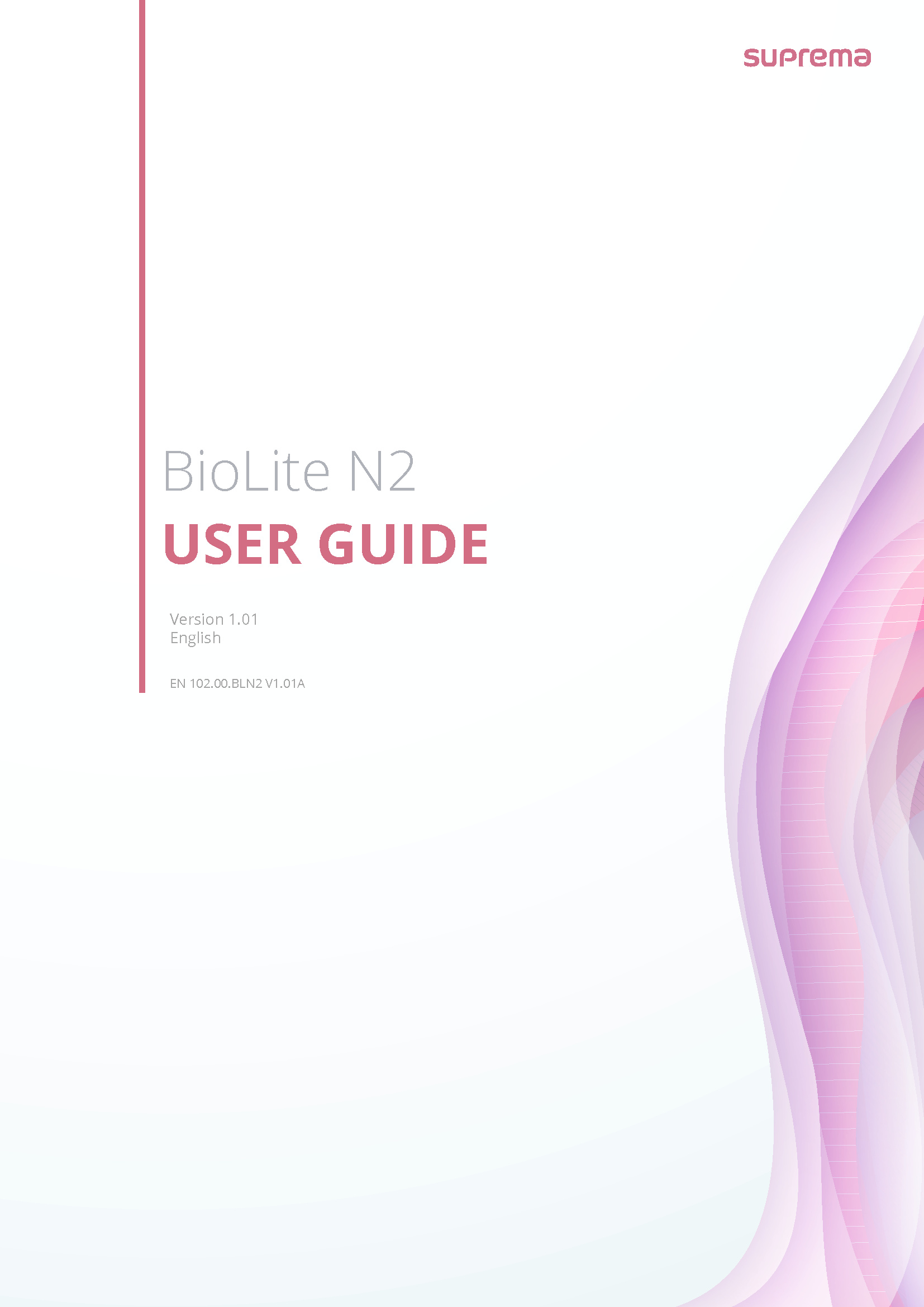 Suprema BLN2-ODB BioLite N2 User Manual