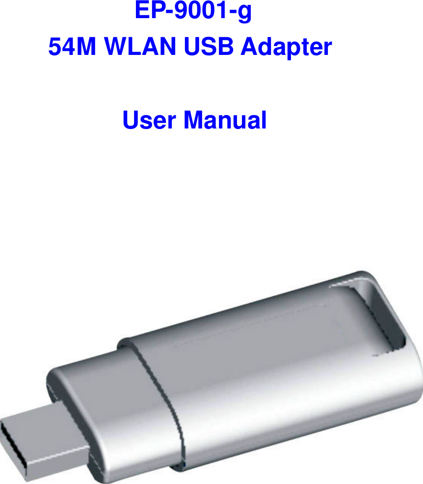 Surecom Technology 9001G-0411 802.11g 54M Wireless LAN USB Adapter User ...