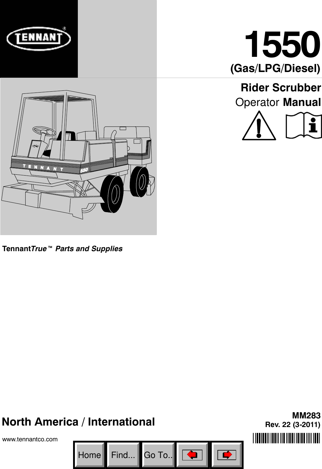 1550 Gas/LPG/Diesel NA Manual Package Scrubber Gas LPG Diesel Operator