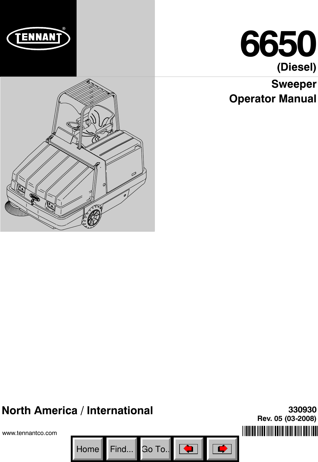 6650 Diesel NA Operator Manual (En)
