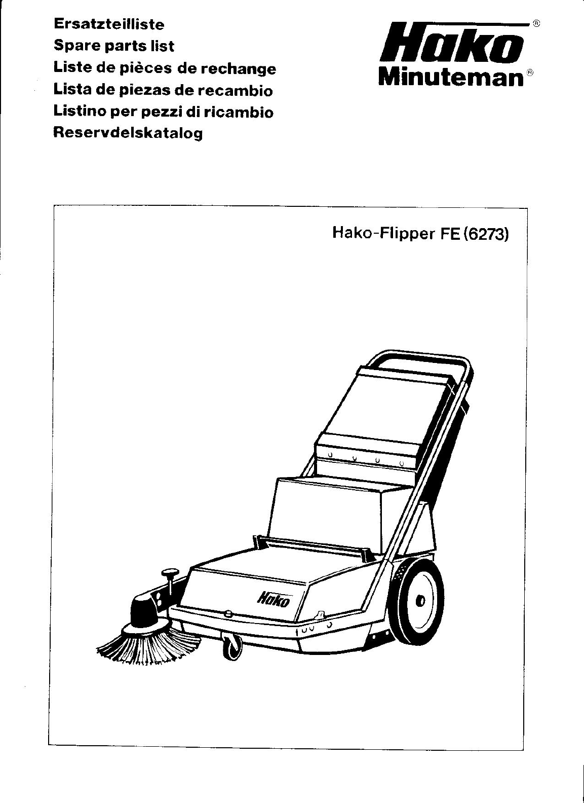 Hako Spare Parts Manuals | Reviewmotors.co