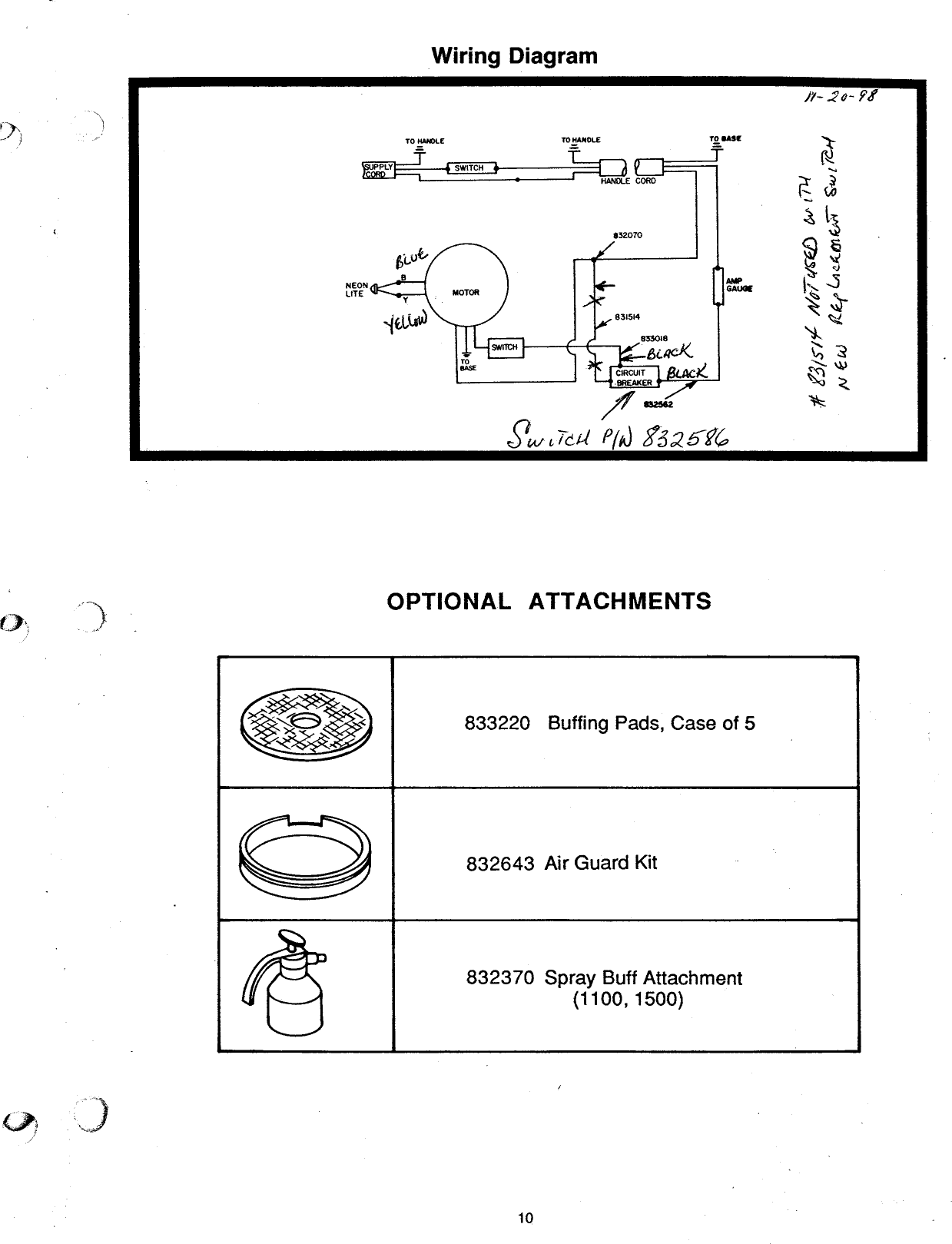R OPERATION.tif Minuteman 1100 1500 2000 walk behind electric floor ...