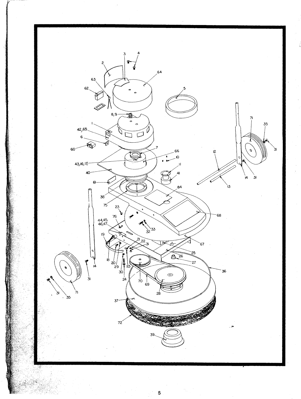 R OPERATION.tif Minuteman 1100 1500 2000 walk behind electric floor ...
