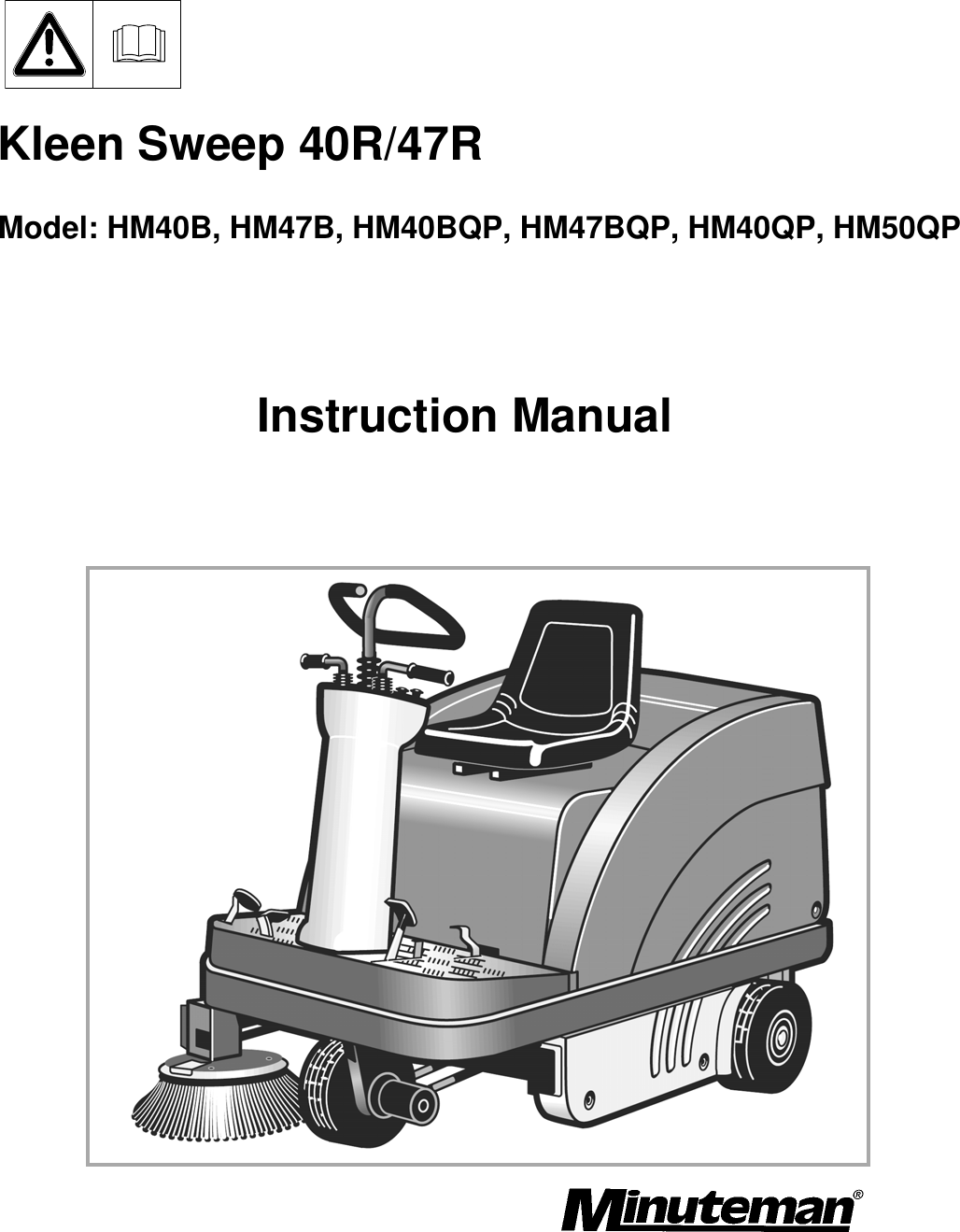 Letter_KS_ 1 EN Minuteman kleen sweep 47r rider floor sweeper operator ...
