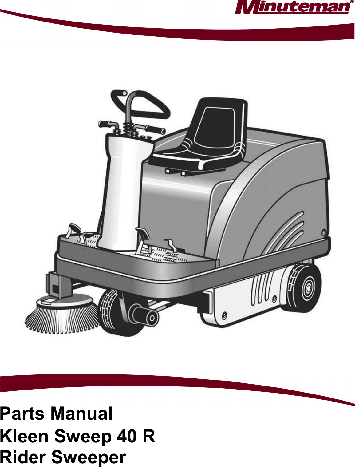 PARTS PUBLISHER Workbench Kleen Sweep 40R \( J900E\) \(6502.21 ...