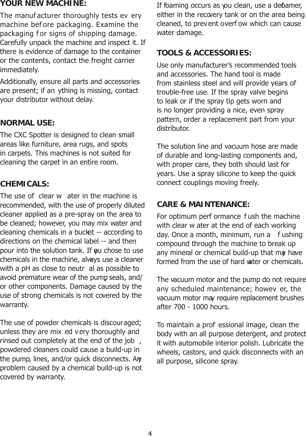 NSS 230V SpotterManualRev050612 predator cxc cxh spotter carpet ...