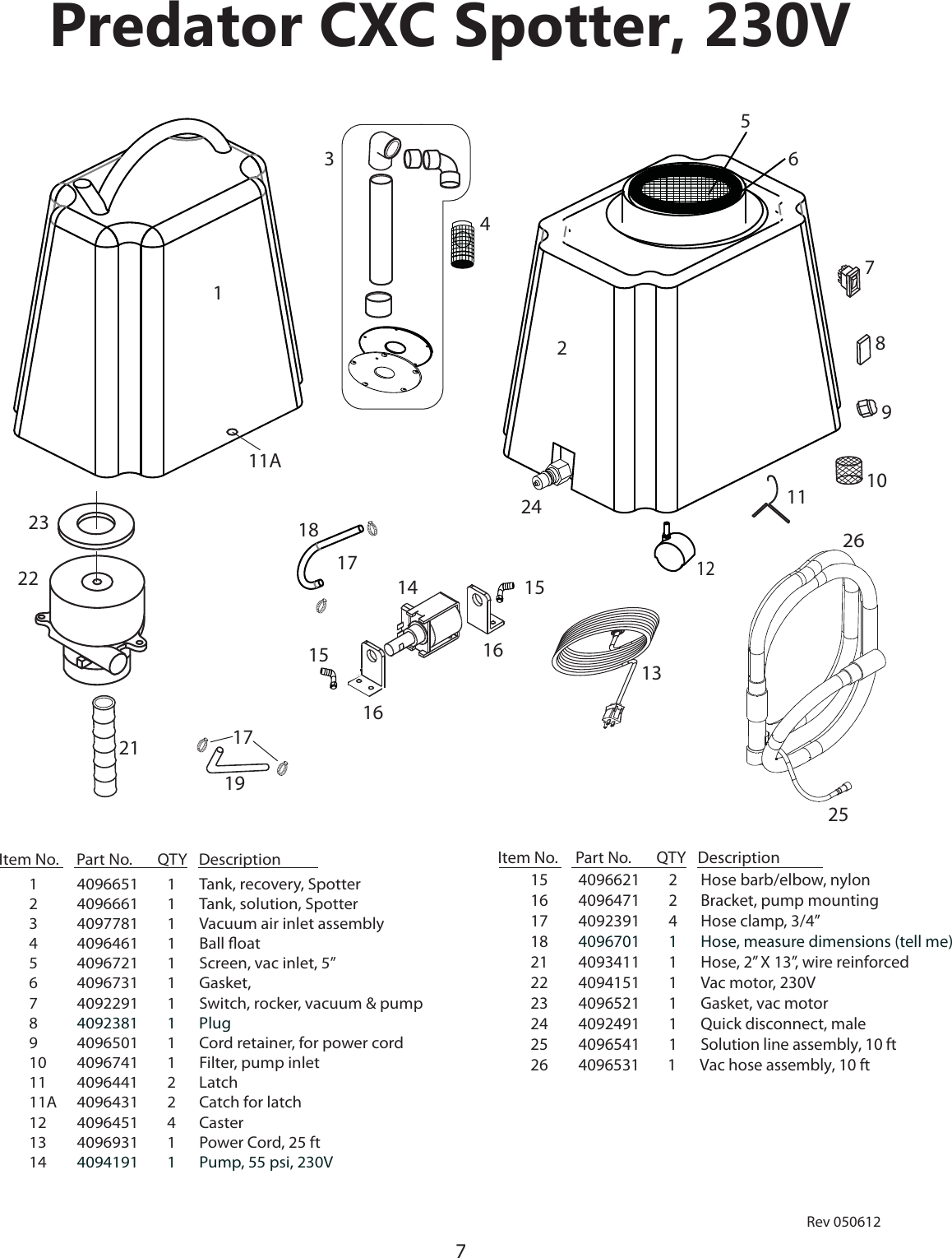 NSS 230V SpotterManualRev050612 predator cxc cxh spotter carpet ...