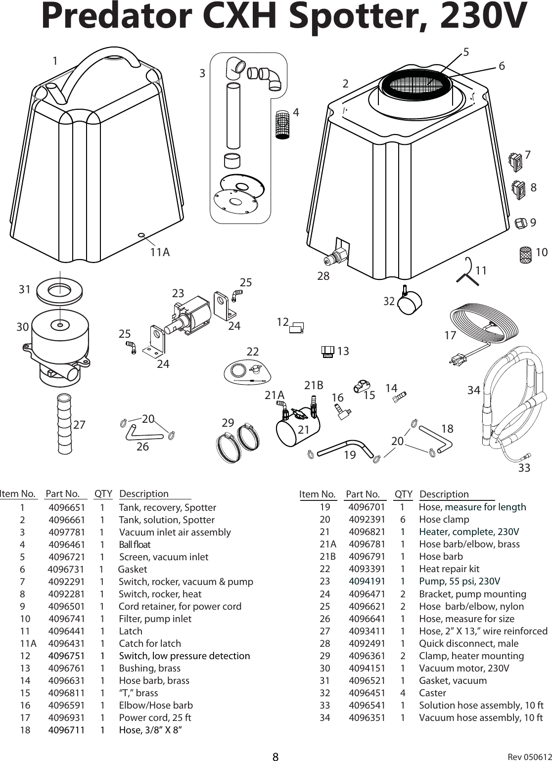 NSS 230V SpotterManualRev050612 predator cxc cxh spotter carpet ...