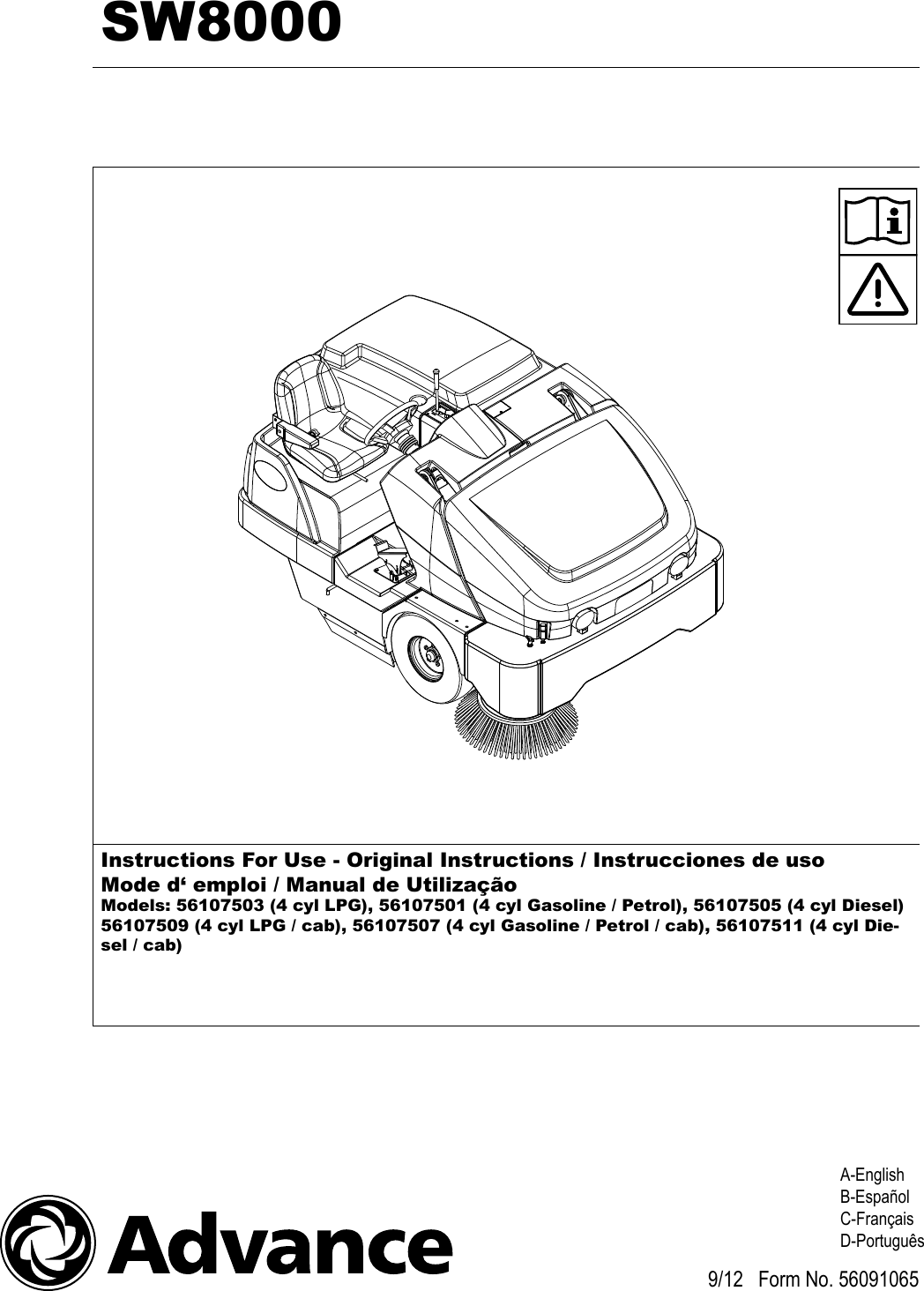 SW8000 Operators Manual