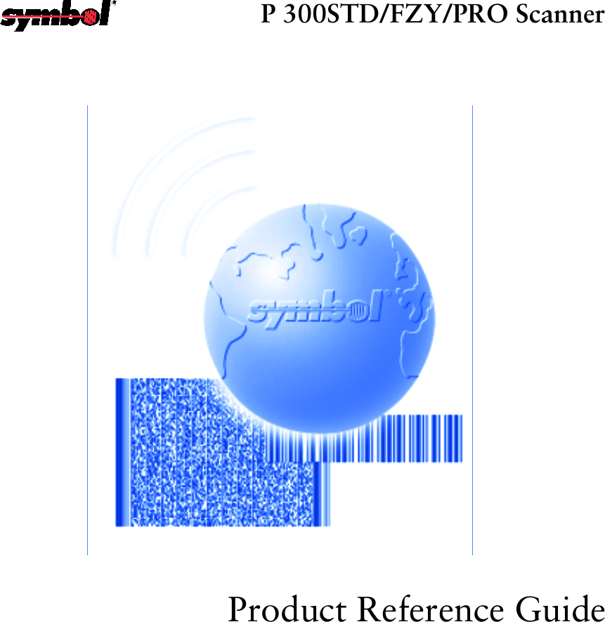Symbol Technologies Photo Scanner P 300Std Users Manual Cover