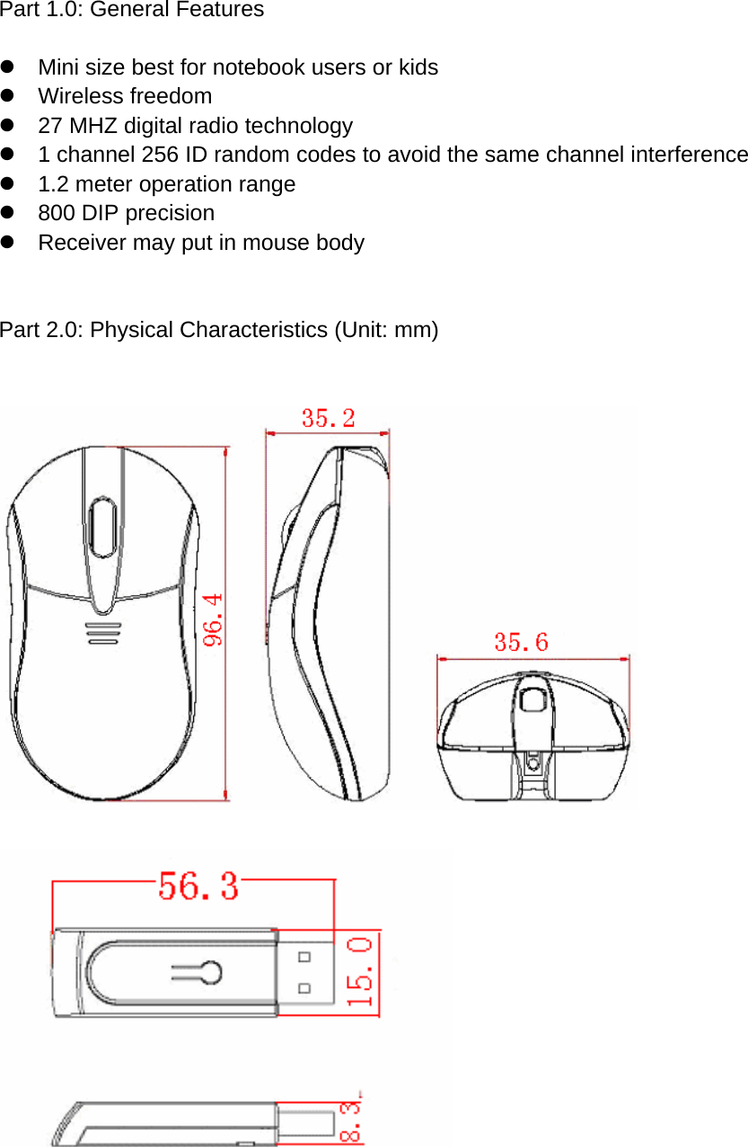 TIANJIN CHINA SILICON MICROELECTRONICS TCM1212 WIRELESS OPTICAL MOUSE ...