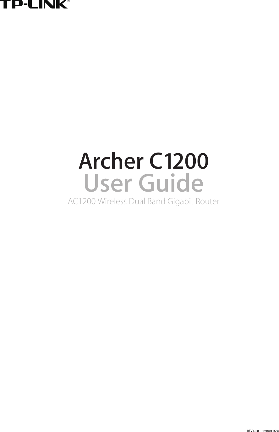 TP Link Technologies C1200 AC1200 Wireless Dual Band Gigabit Router ...