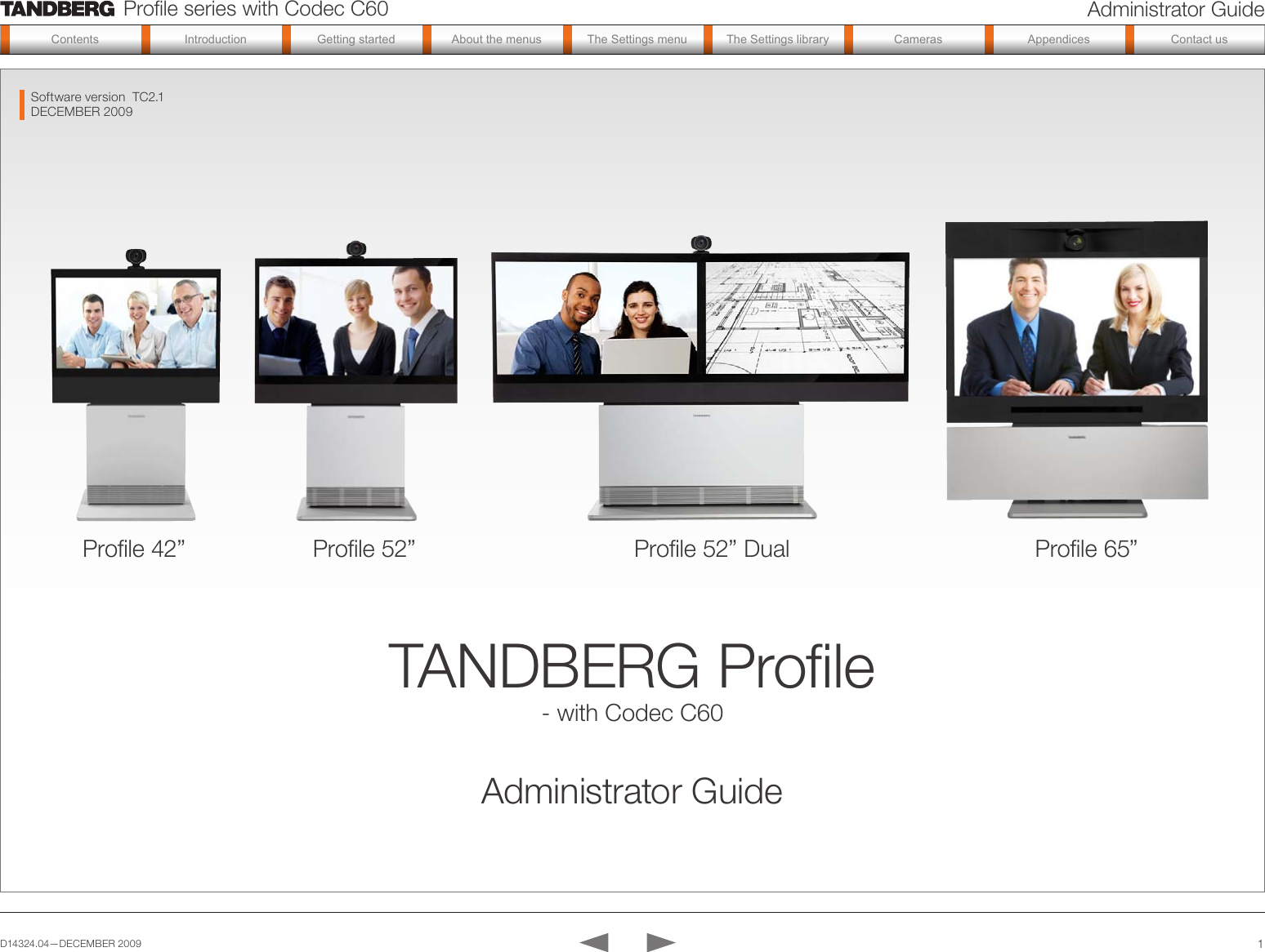 Tandberg Tc2 1 Users Manual