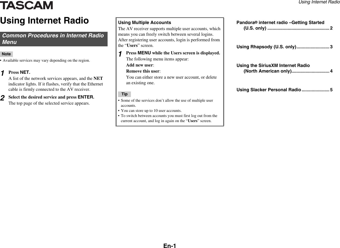 Tascam 2012rcv Irguide En Web