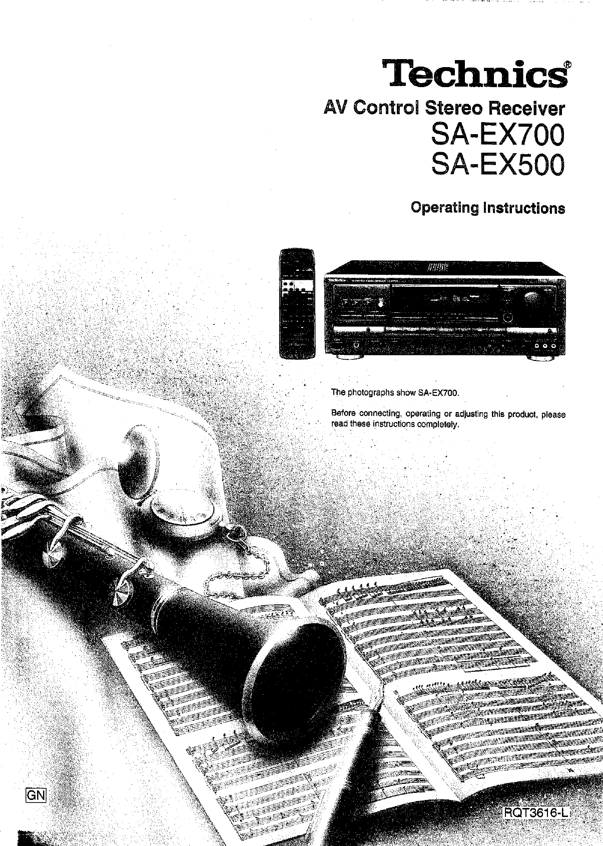 Technics Sa Ex700 Users Manual