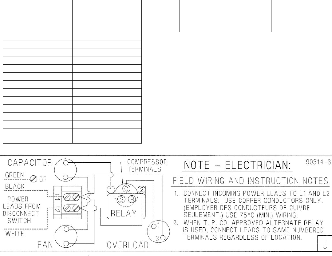 Tecumseh Aea4440Yxaxd Performance Data Sheet Tech