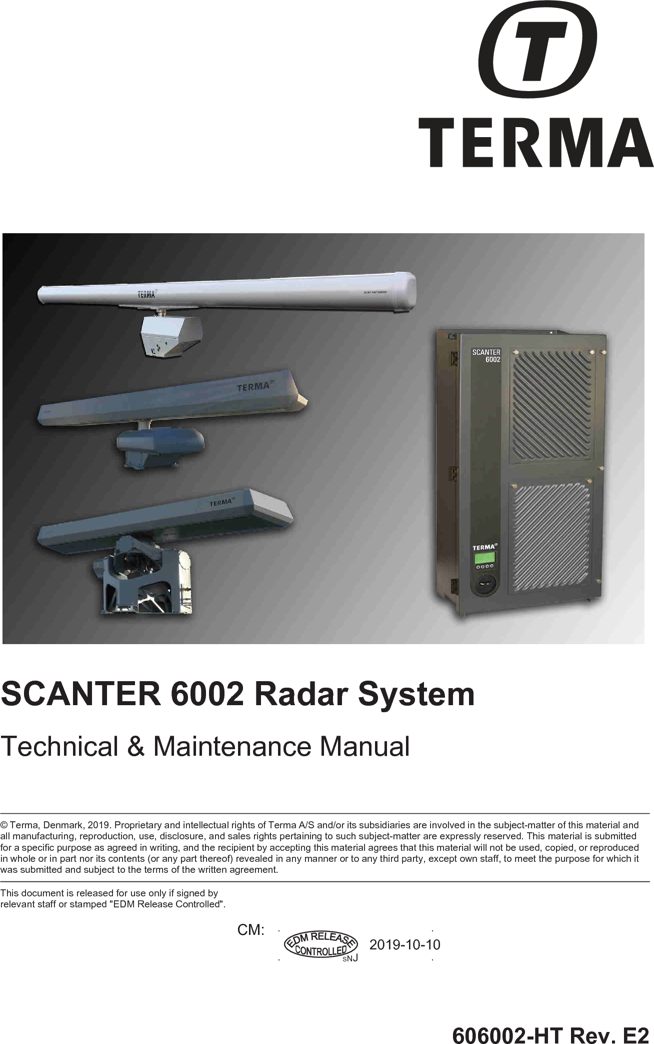 Terma A S SC5000 Air and Surface Surveillance Radar User Manual MAM ...