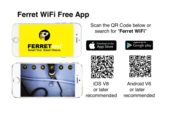 The Cable Ferret CFWF50A Ferret WIFI camera User Manual