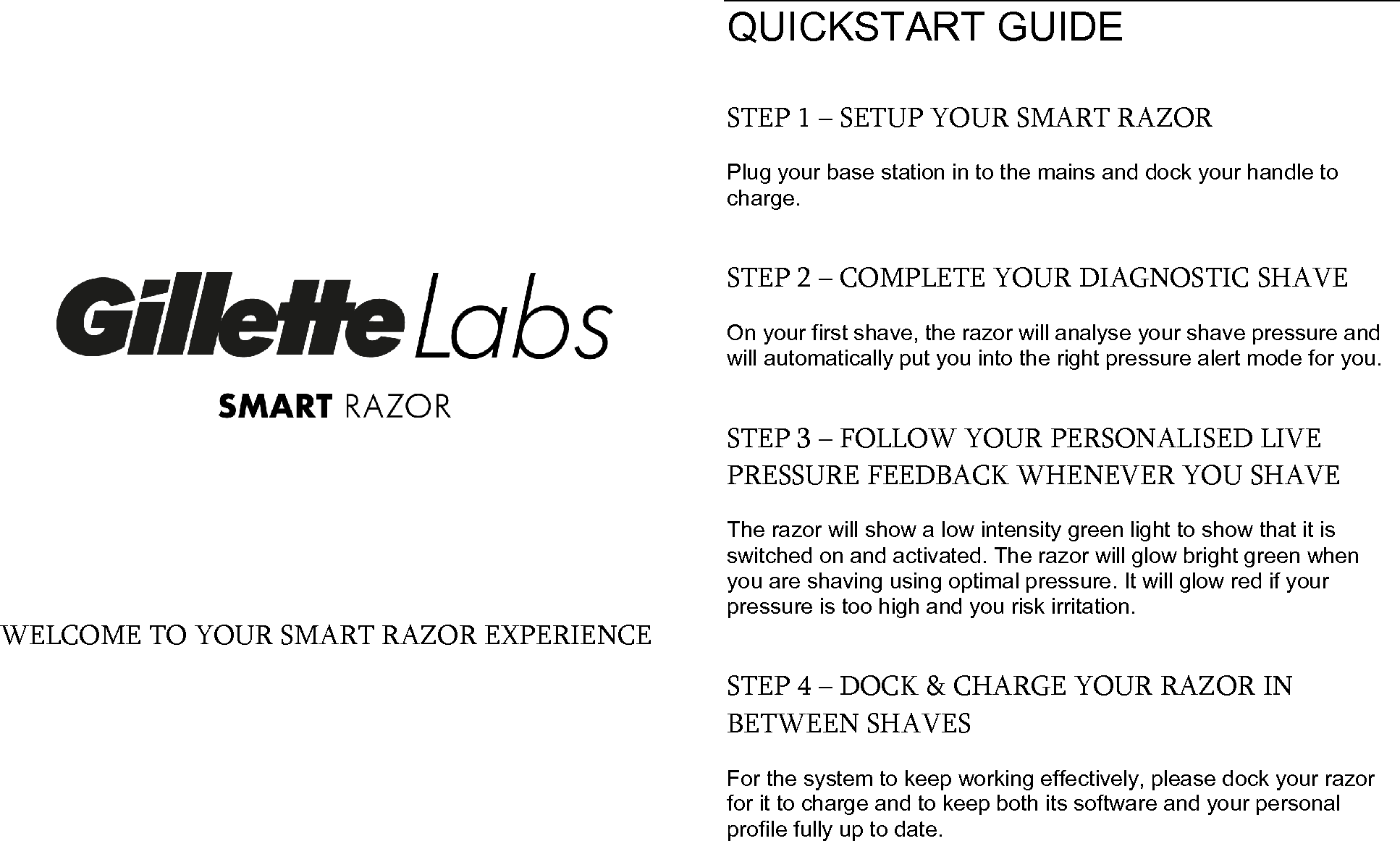 The Procter and Gamble 41810 Robert Schick User Manual