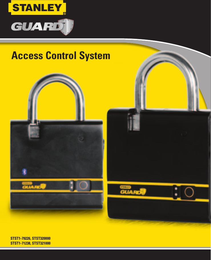 The Stanley Works Israel ACS321000 Access Control System User Manual ...