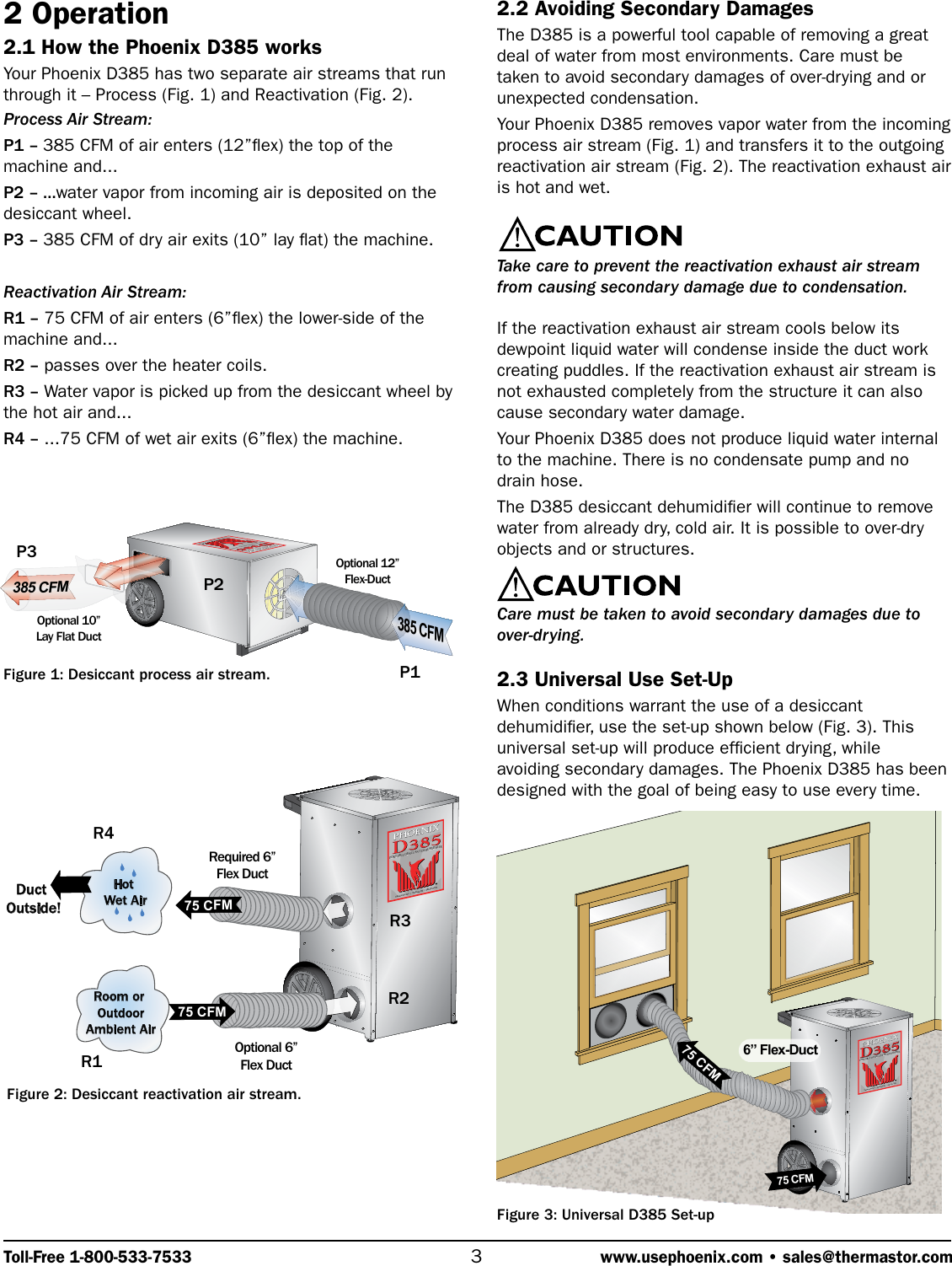 Therma Stor Products Group Phoenix D385 Users Manual