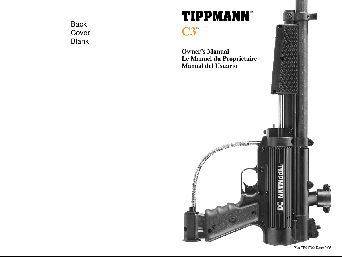 Tippmann C3 Users Manual READERSspreadForPDF