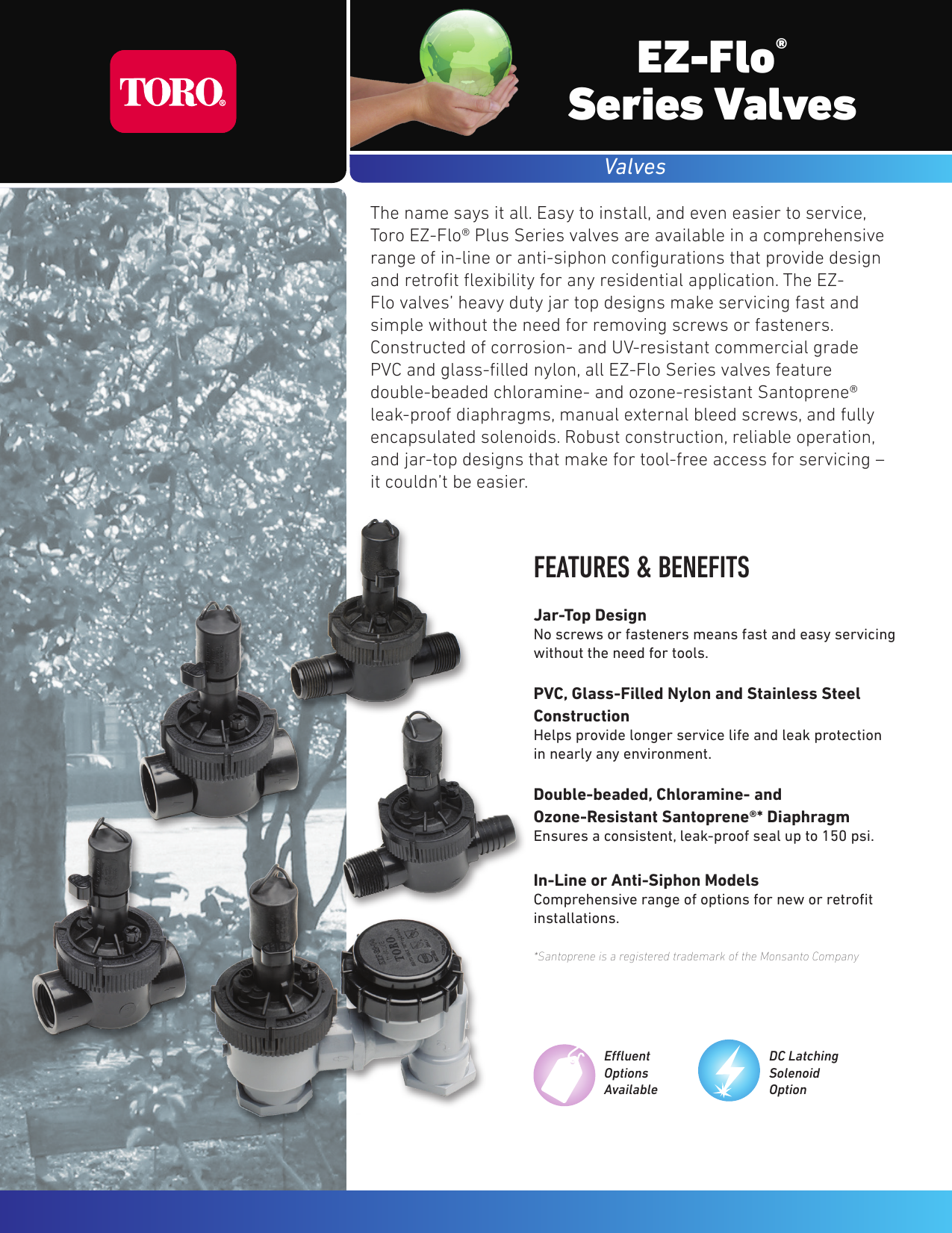 Toro Ez Flo Plus Series Sell Sheet