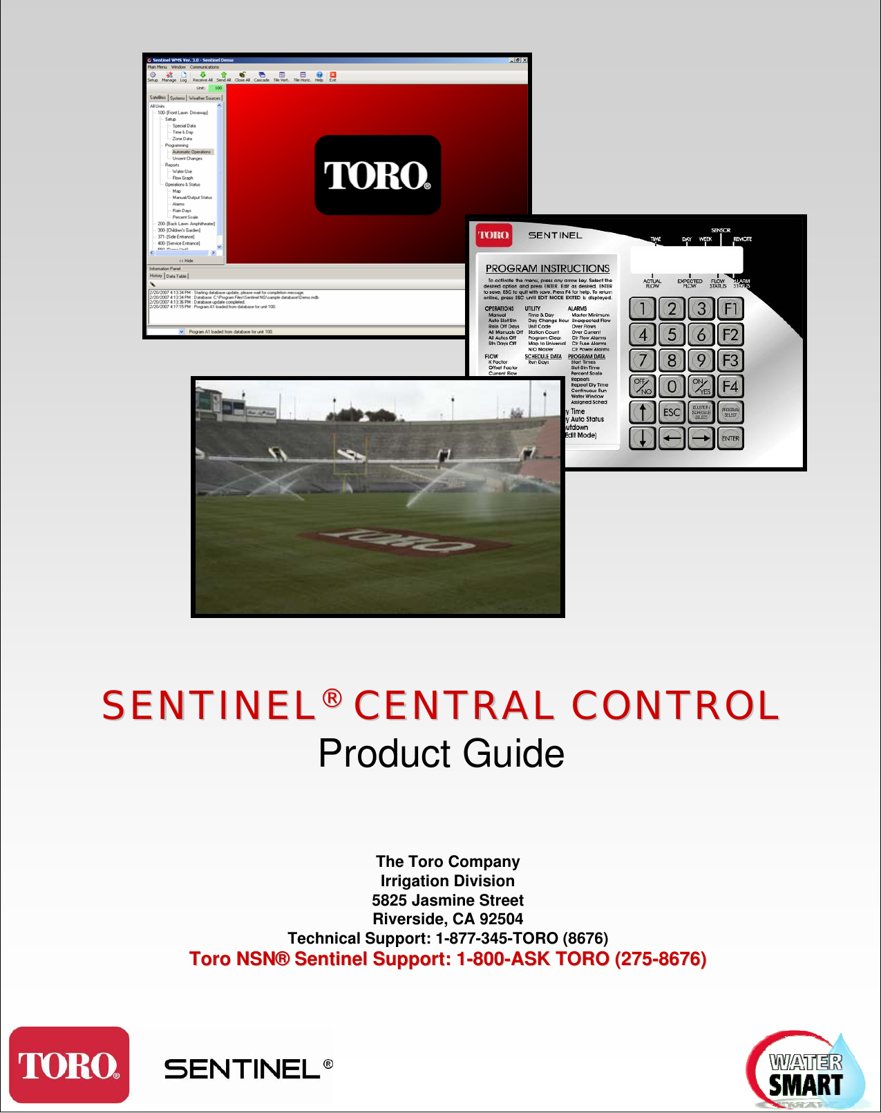 Toro Sentinel Product Guide Global Irrigation System
