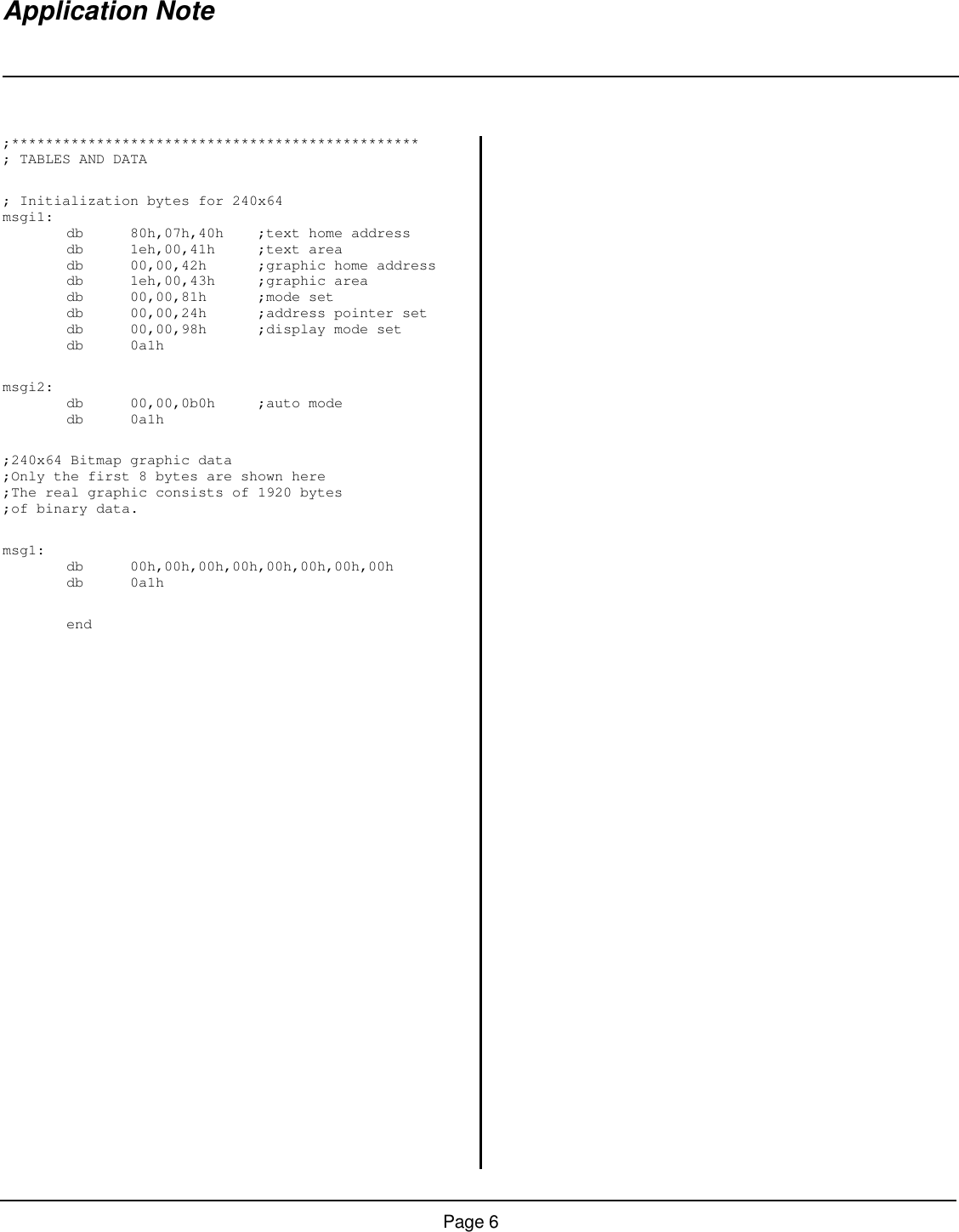 Toshiba T6963C Application Note T6963app