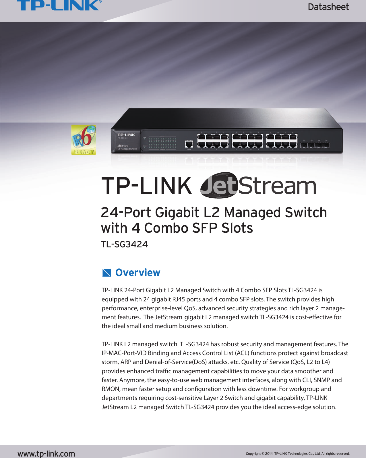 TL SG3424 2.0 V2 Datasheet