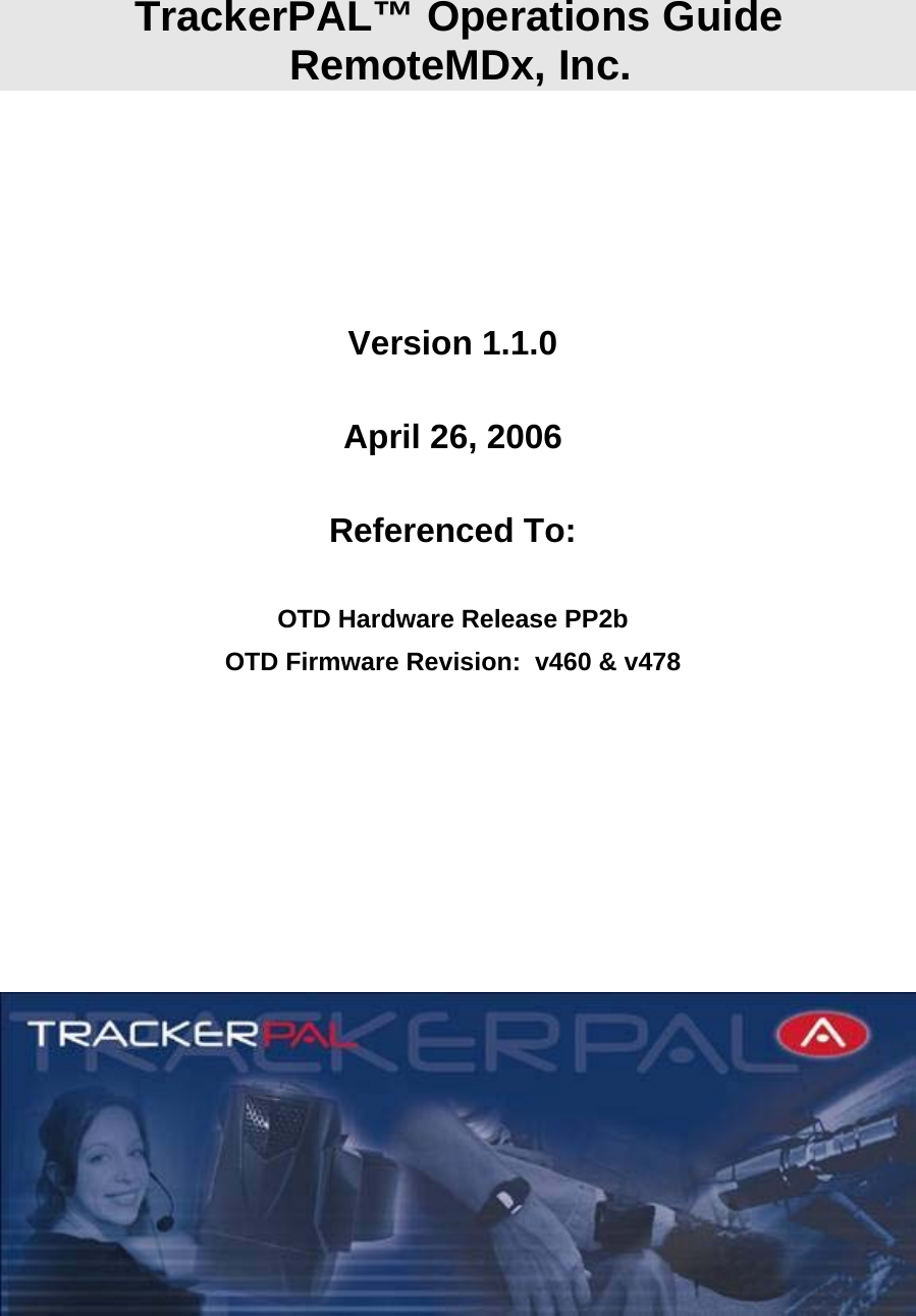 Track Group OTD300-0 Offender Tracking Device User Manual Manual